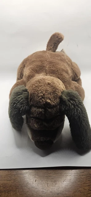GUND TIME OUT Dog Plush 12” 5338 Floppy Hound Soft Toy Brown Long Ears ...