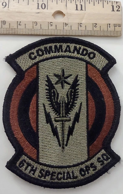 USAF SPECIAL OPERATIONS PATCH - 6th SPECIAL OPERATIONS SQ. COMMANDO 01 ...