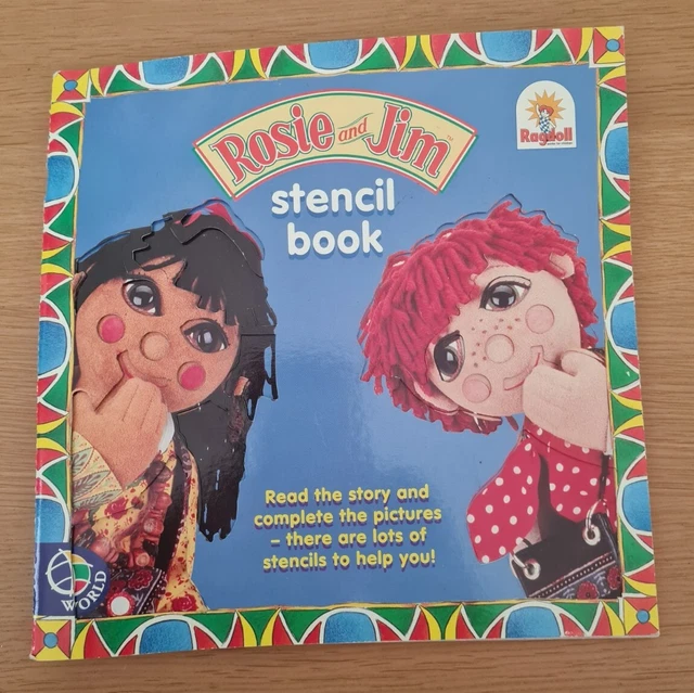 ROSIE AND JIM Circus Fun Stencil Book from 1998. £5.00 - PicClick UK