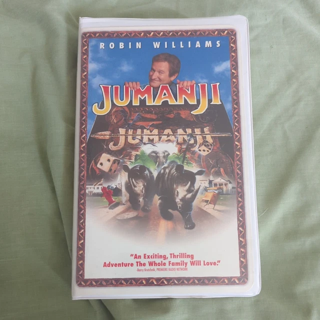 JUMANJI (VHS, 1996, Closed Captioned Clam Shell Case) £4.37 - PicClick UK