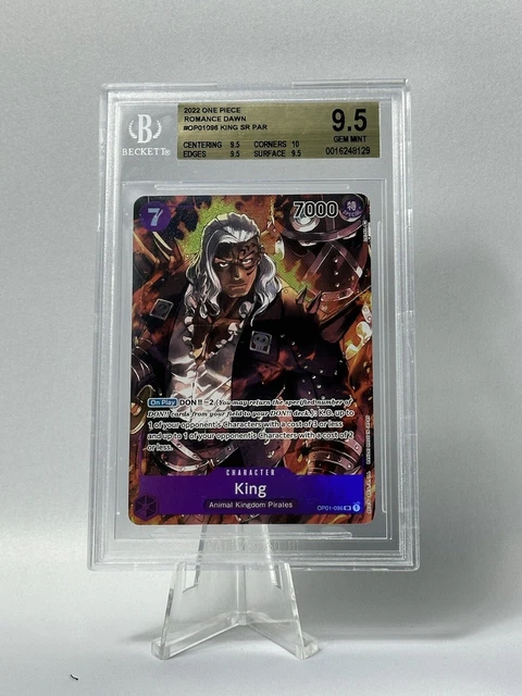 ONE PIECE TCG King OP01-096 ENG Romance Dawn BGS 9.5 GEM MINT EUR 39,90 ...