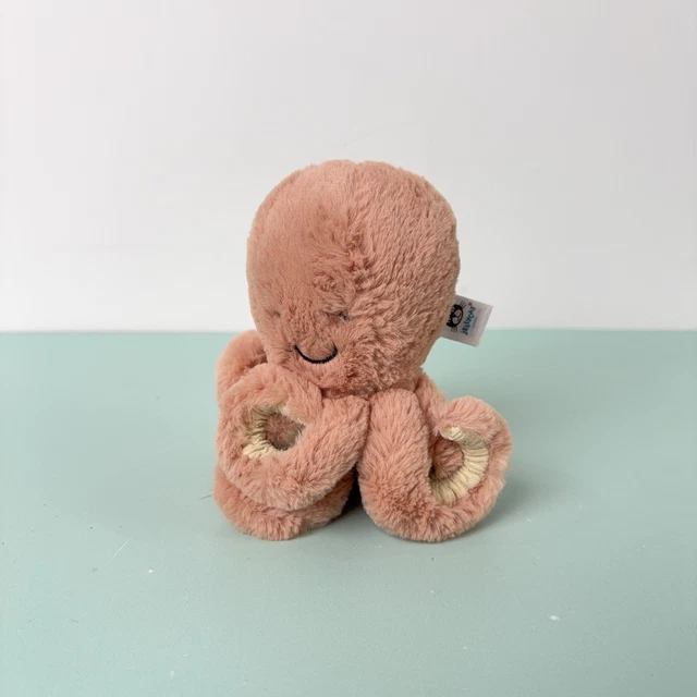JELLYCAT ODELL OCTOPUS Plush Soft Toy With Tentacles Small 14cm £19.99 ...