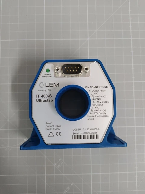 LEM IT 400-S ULTRASTAB Current Sensor UR EUR 472,46 - PicClick DE