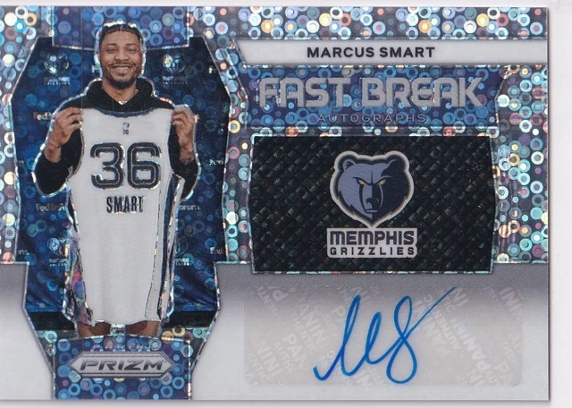 2023-24 PANINI PRIZM NBA Basketball Numéro Fbr-Msm Marcus Smart Auto ...