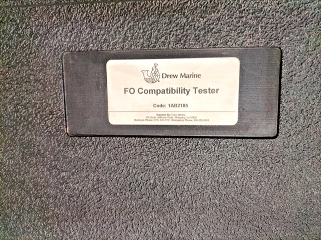 DREW MARINE FO Compatibility Test Kit 1Ab2185 £745.48 - PicClick UK