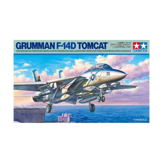 TAMIYA MILITARY AIRCRAFT 1/48 Grumman F-14D Tomcat SW £104.44 - PicClick UK