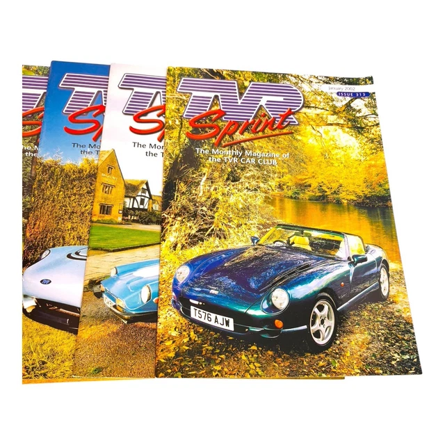 TVR CAR CLUB Sprint Magazines Jan - Dec 2002 - 12 issues. £6.00 ...