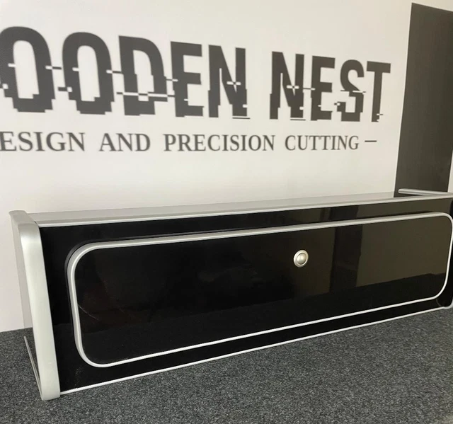 VW T5 T6 Campervan Motorhome Overhead Locker Storage 700mm Black Gloss ...