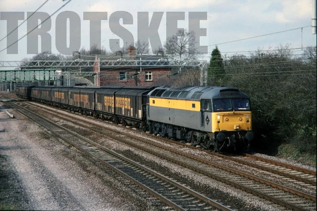 35MM SLIDE BR British Rail Diesel Loco Class 47 47329 Cathiron 1994 ...