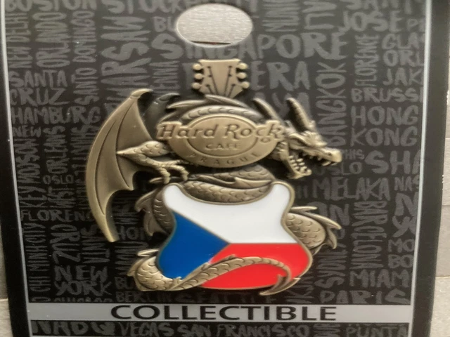 HRC HARD ROCK Cafe Prague Core Dragon & Flag Pin EUR 24,99 - PicClick DE