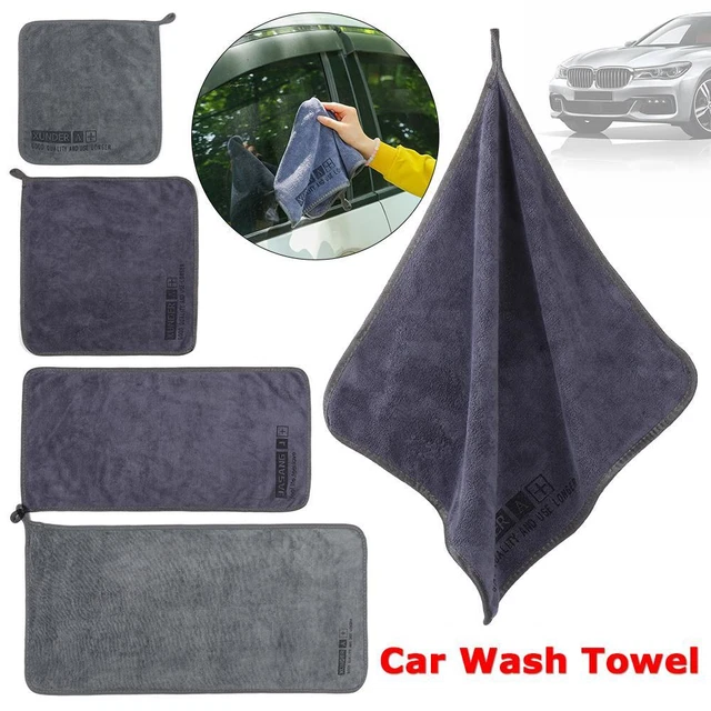 HEMMING HIGH-END CAR Wash Towel Wiping Rags Microfiber Cleaning Drying ...