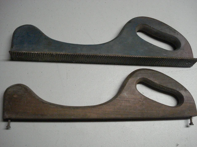 VINTAGE HARDWOOD SPEED File Holder Autobody Tool Cheesegrator Panel ...