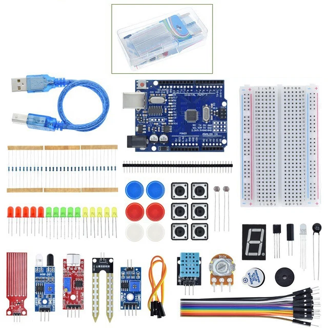 STARTER KIT FOR Arduino Uno R3 The Most Complete Starter Kit, Basic ...