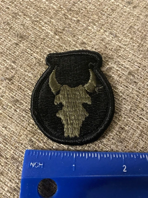 US ARMY 34TH Infantry Division Patch Red Bull Subdued INV10963 $3.99 ...