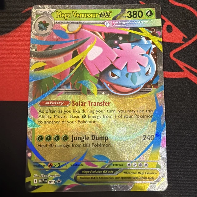 POKEMON 2025 MEGA Evolutions Mega Venusaur Ex #013 Promo NM £2.67 ...