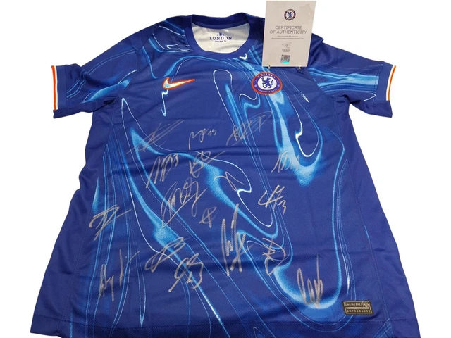 CHELSEA FC SIGNED Football Shirt 2025 2026 Certificate Authenticity £ ...