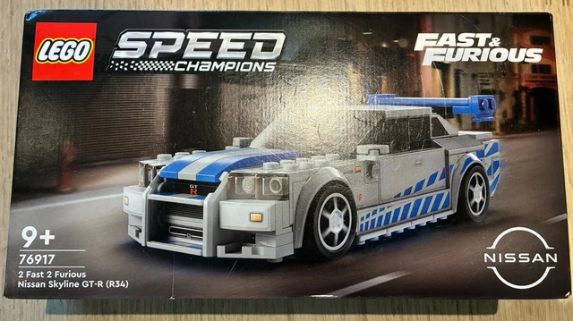 LEGO SPEED CHAMPIONS: 2 Fast 2 Furious Nissan Skyline Gt-R (R34) (76917 ...