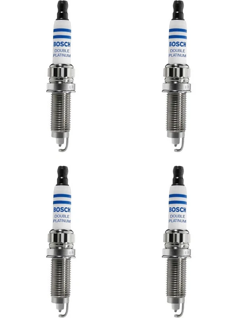 4 X BOSCH Double Platinum Spark Plugs WR8DC+ fits Holden H Series 3.0 ...
