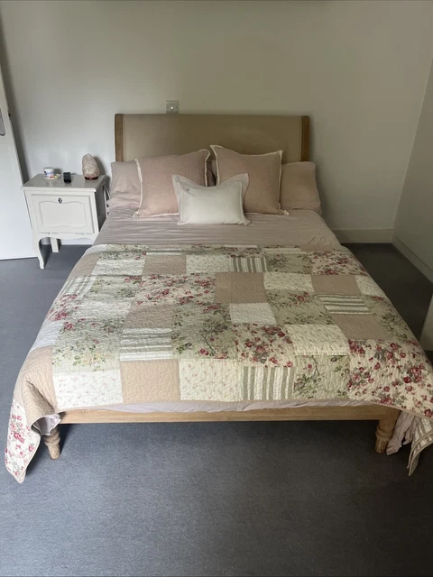 LOAF SOLID OAK Bed Frame and Double Mattress Excellent Condition £618. ...