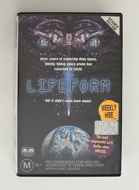 LIFEFORM (AKA INVADER) [VHS] Columbia Tristar Big Box Ex-Rental Video ...