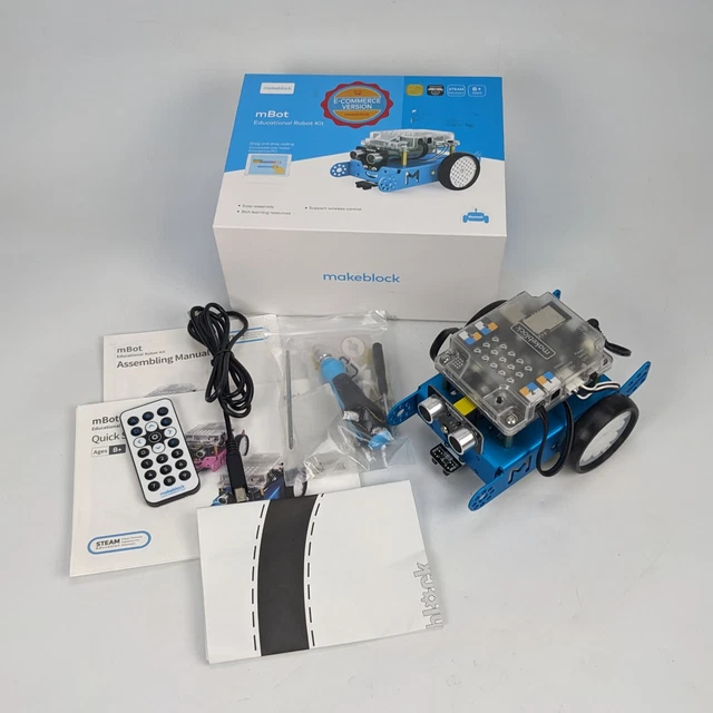 MAKEBLOCK MBOT V1.1-BLUE (Bluetooth Version) EDUCATIONAL ROBOT KIT $49. ...