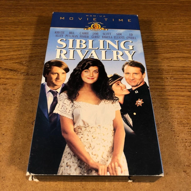 SIBLING RIVALRY VHS Movie VCR Video Tape Used Kristie Alley Bill ...