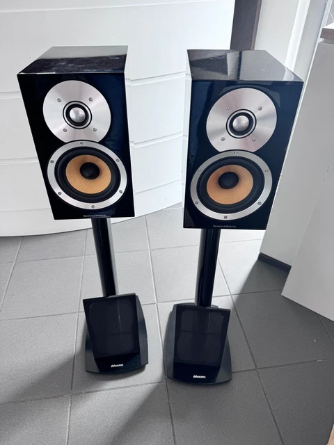 BOWERS & WILKINS Boxen CM1-Serie Mit Dynaudio Stands EUR 550,00 ...