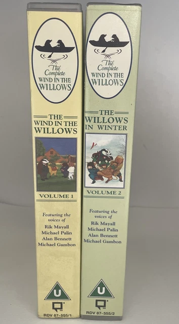 THE COMPLETE WIND In The Willows Volumes 1 & 2 VHS Readers Digest £6.93 ...