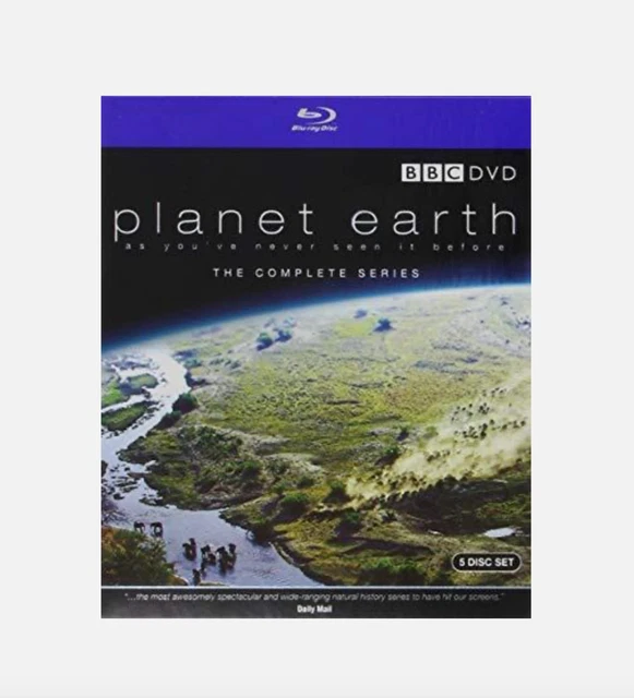 PLANET EARTH DAVID Attenborough - The Complete Series - 5-Disc Blu-Ray ...