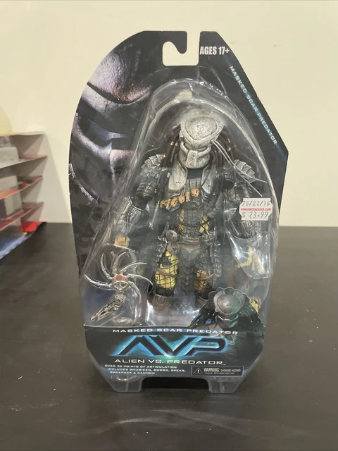 NECA ALIEN VS Predator Series 15 Masked Scar Predator 8 inch Action ...