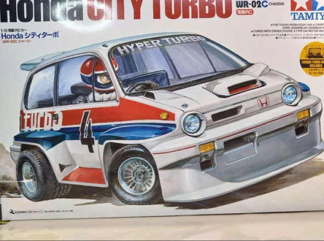 TAMIYA 1/10 HONDA City Turbo Wr-02C Chassis 58611 Unassembled £488.60 - PicClick UK