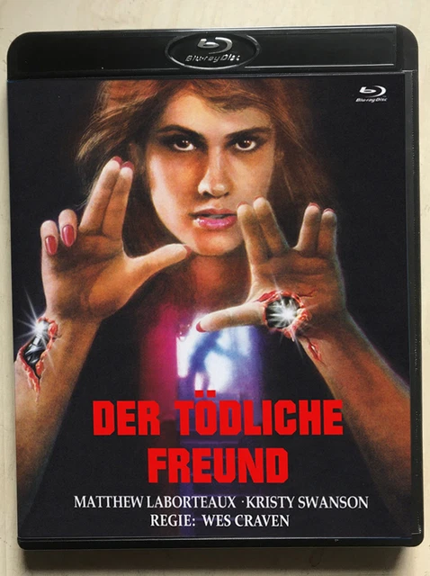 DER TÖDLICHE FREUND Wes Craven BLU-RAY Kristy Swans DEUTSCH Deadly ...