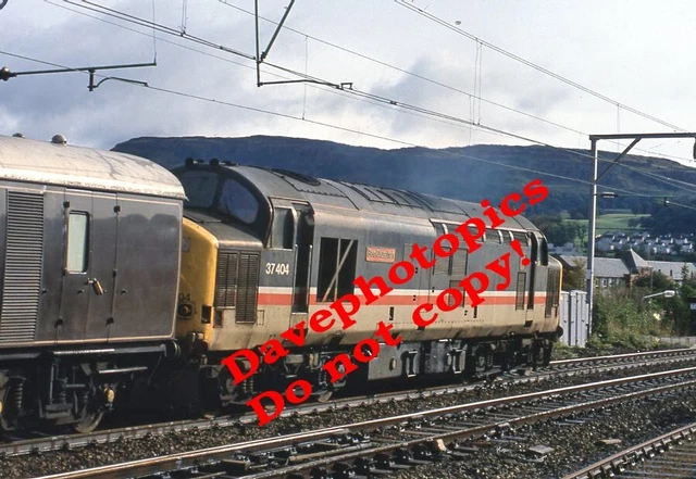 ORIGINAL 35MM Slide Diesel /Steam Train / Engine Railway 37404 Ben ...