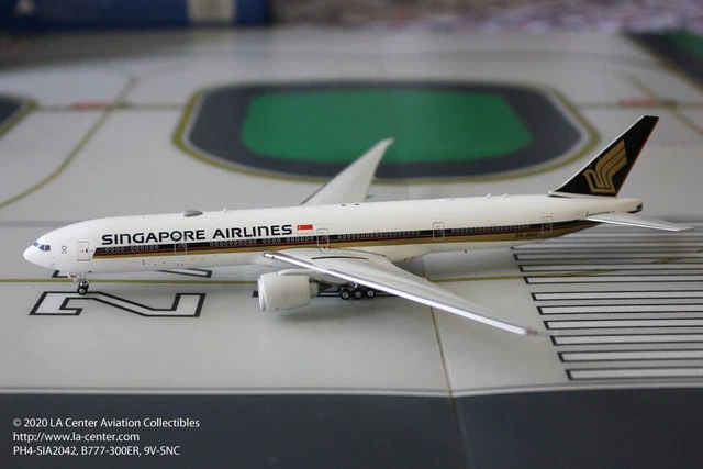 PHOENIX MODEL SINGAPORE Airlines Boeing 777-300ER New Color Diecast ...