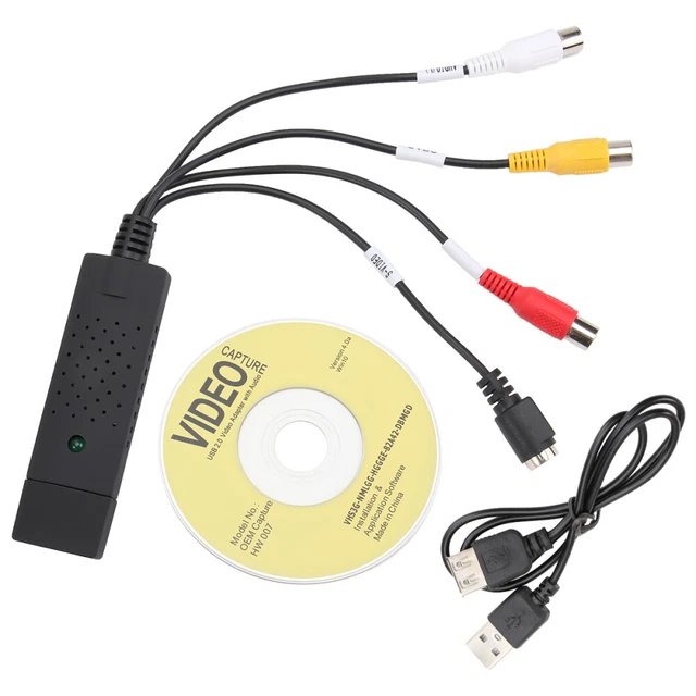 USB VIDEO CAPTURE Device Vhs Digital Adapter VHS Digital Converter $19. ...