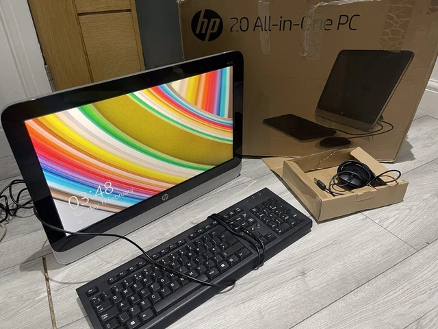 HP PAVILION 20 All-in-One Desktop, 8GB RAM, 240GB SSD, Windows 10 20 ...