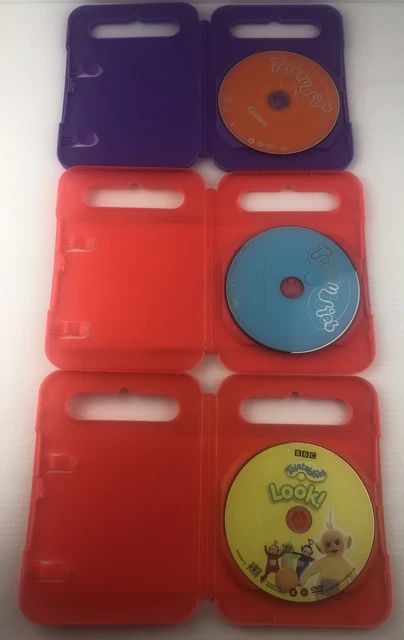 TELETUBBIES DVD X 3 R4 Number Fun, Colours & LOOK! - RARE - Very Good ...