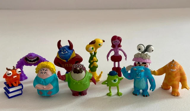 DISNEY PIXAR MONSTERS Inc / University Mini Figures Bundle x 11 £10.00 ...