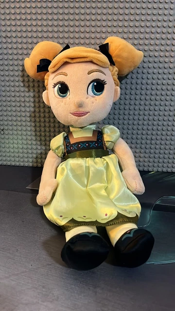 DISNEY STORE Anna 12" | Animator Collection Toddler Soft Plush Toy From ...