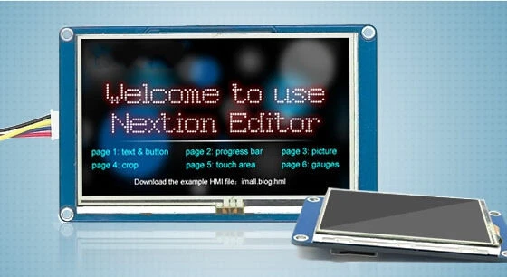 NOUVEAU MODULE ÉCRAN tactile écran tactile 7" Nextion HMI TFT LCD pour Arduino Raspberry Pi EUR ...