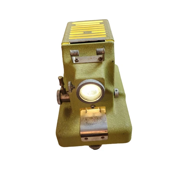 VINTAGE ASI MODEL 300-A 8mm Slide Projector With Adjustable Focus Knob ...