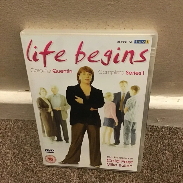 LIFE BEGINS DVD - New - Complete Series 1 - Caroline Quentin - ITV £1.90 - PicClick UK