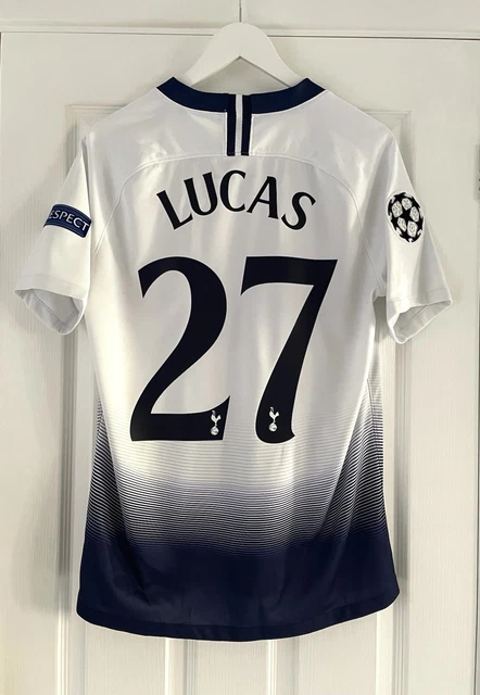 TOTTENHAM HOTSPUR SPURS 2018/19, Nike, Home Shirt, Lucas Moura #27 £60. ...