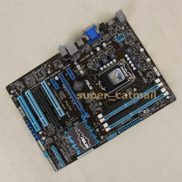 GOOD WORKING ASUS P8Z77-V LX LGA 1155 Intel Z77 Motherboard ATX DDR3 £103.68 - PicClick UK