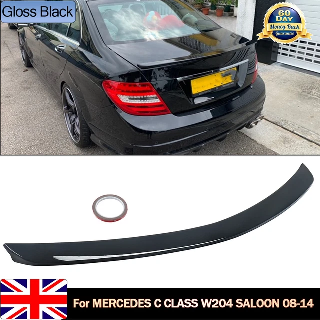 FOR MERCEDES C Class W204 Amg Style Rear Trunk Boot Spoiler 08-14 Gloss ...