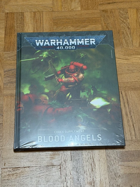 GAMES WORKSHOP WARHAMMER 40000 Codex Blood Angels 2024 10th Ed Sealed ...