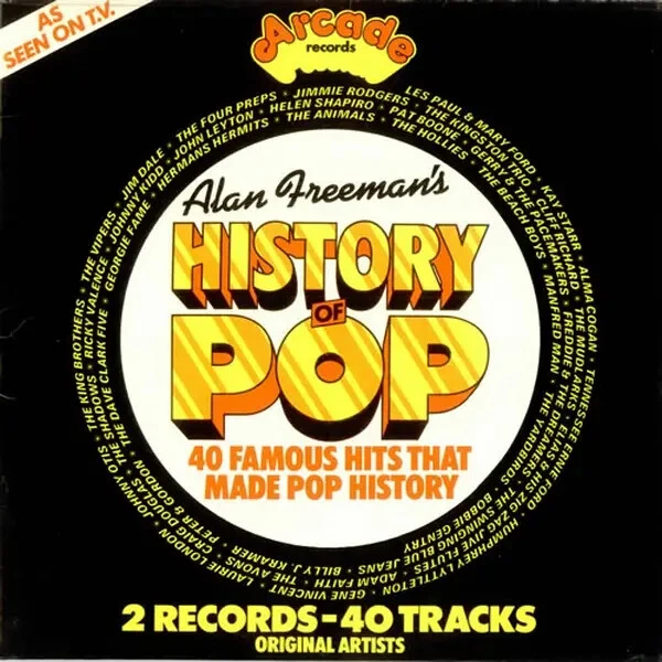 ALAN FREEMAN, ALAN Fluff Freeman History Of Pop Arcade 2xVinyl LP EUR 8 ...