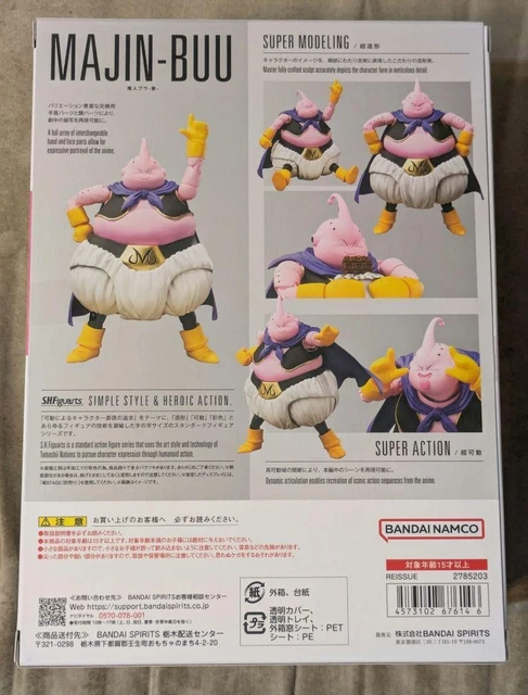 BANDAI S.H. FIGURA de acción Figuarts Majin Buu -Zen- Dragon Ball Z Tamashi... EUR 121,02 ...
