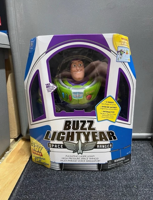 TOY STORY BUZZ Lightyear Signature Collection Thinkway Toys READ ...