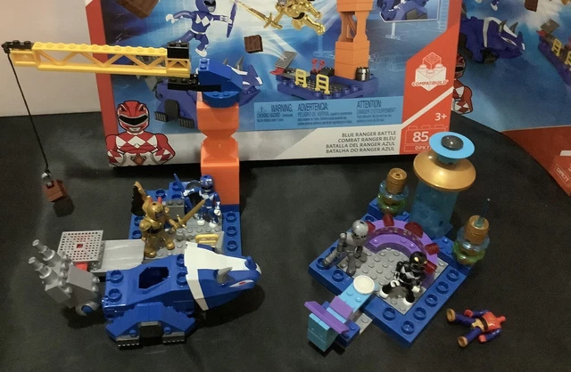 MEGA CONSTRUX SABAN’S Power Rangers Blue Ranger Battle & Zordon’s ...